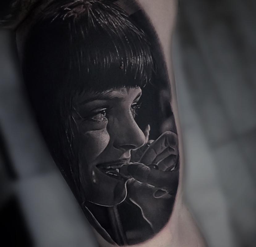 Pulp Fiction Tattoo by Owen Paulls: TattooNOW