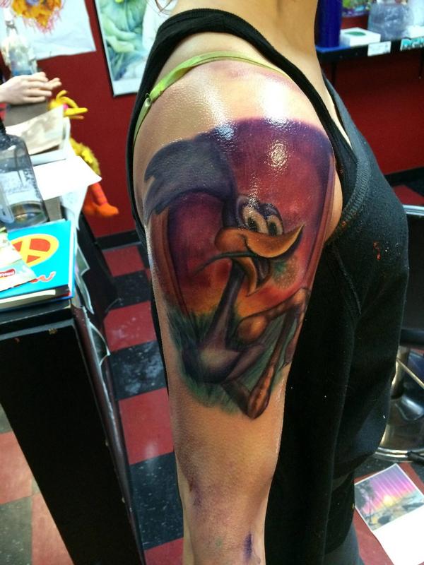 Beep beep road runner by Jaime Pagan: TattooNOW