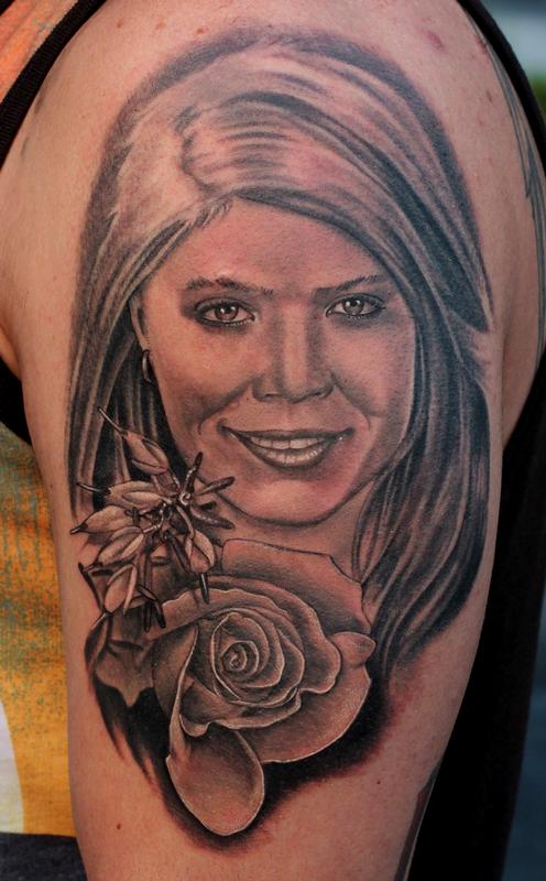 Heather Portrait by Todo: TattooNOW