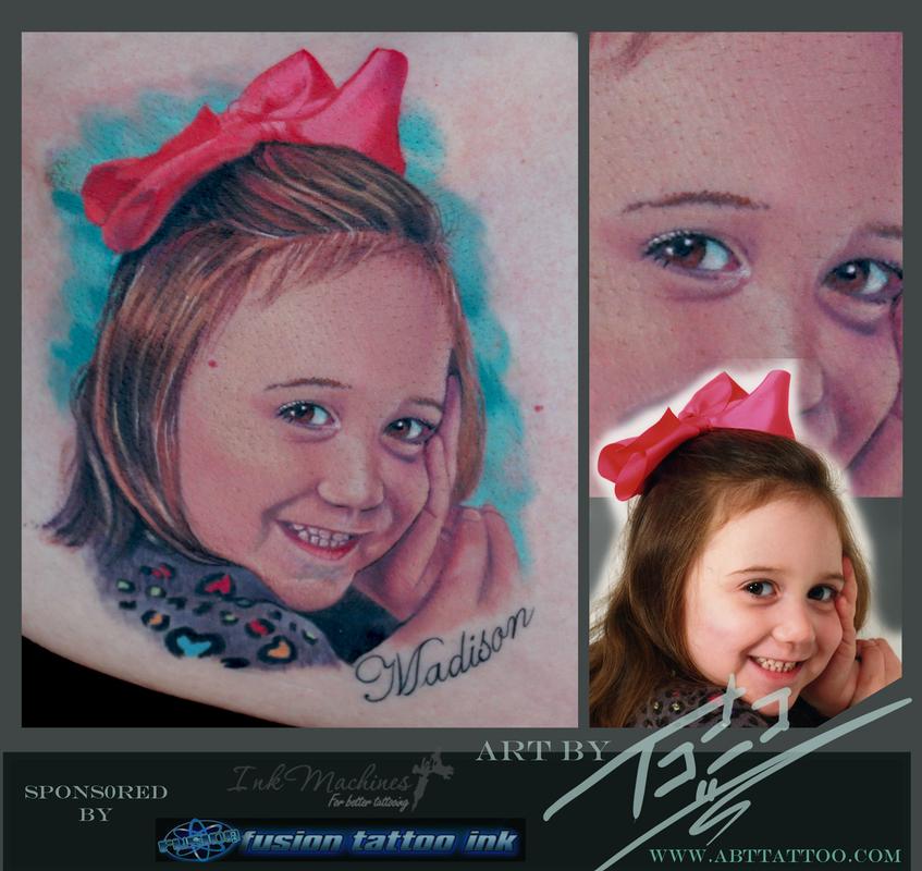 Portrait of Madison by Todo: TattooNOW