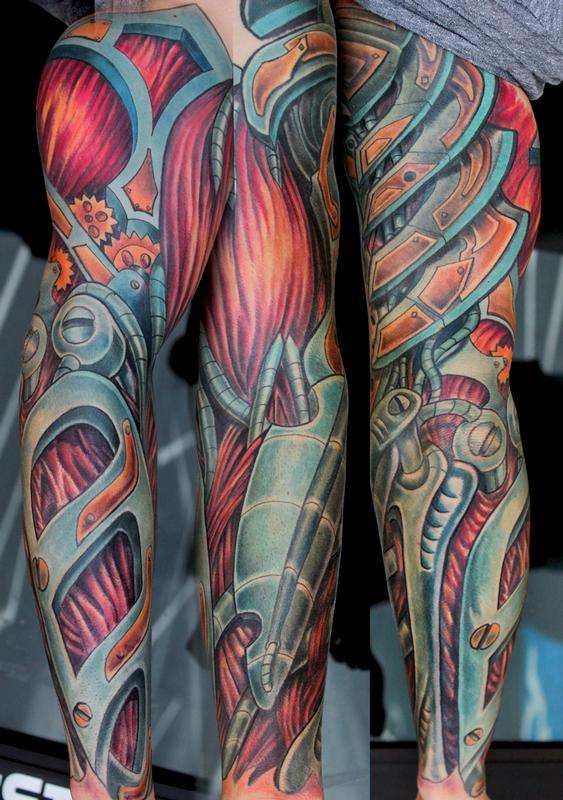 Bio Mech Sleeve by Todo: TattooNOW