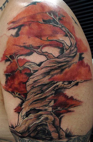 Twisted Tree by Kelly Gormley: TattooNOW