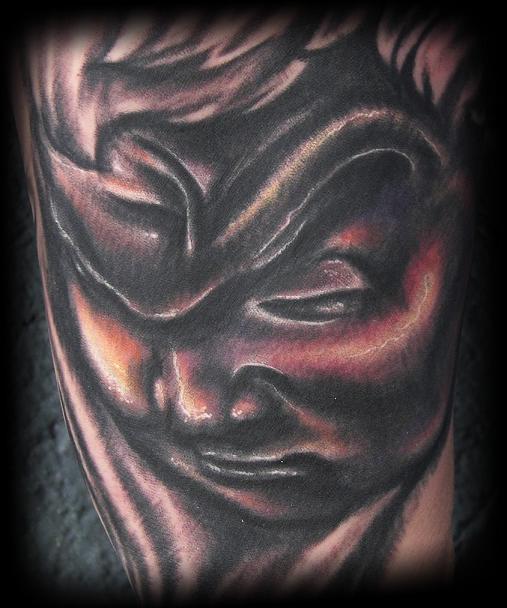 Evil Baby Face Drawing