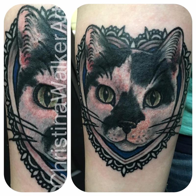 Cat Frame Tattoos