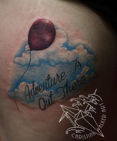 Adventure Is Out There Tattoo Up