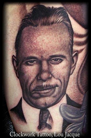 John Dillenger by Lou Jacque: TattooNOW