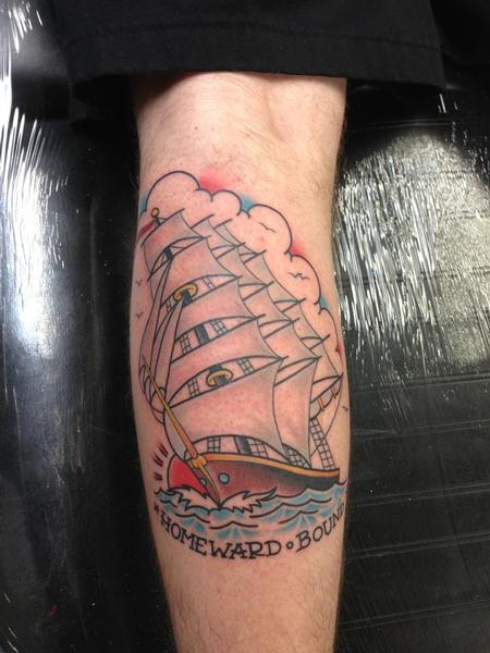 Clipper Ship by William: TattooNOW