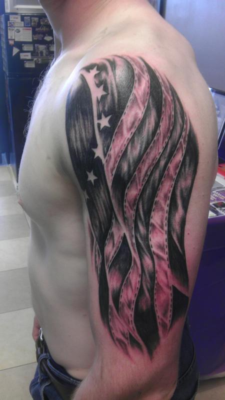 flag by Jon Fallows: TattooNOW