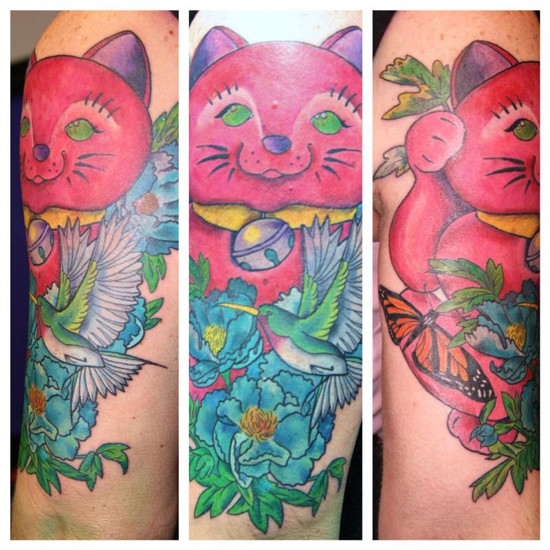 Lucky Cat by Cat Johnson: TattooNOW