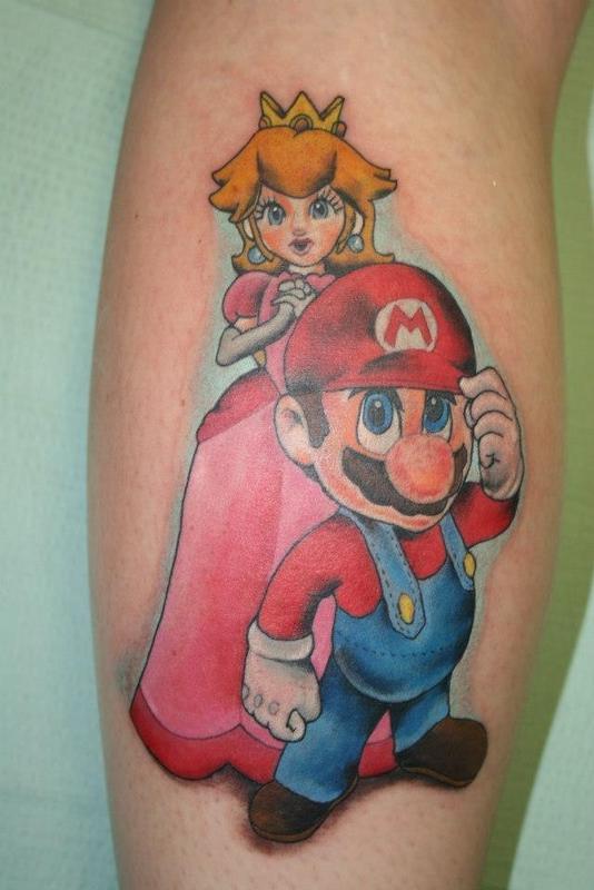 Mario by Cat Johnson: TattooNOW