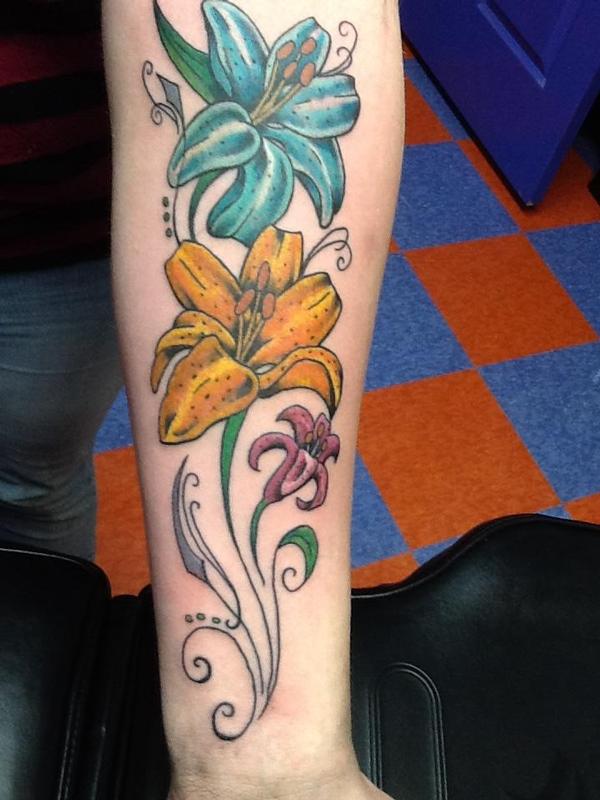 Lilies by Cat Johnson: TattooNOW