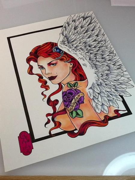 Angel for Kayla by Cat Johnson: TattooNOW