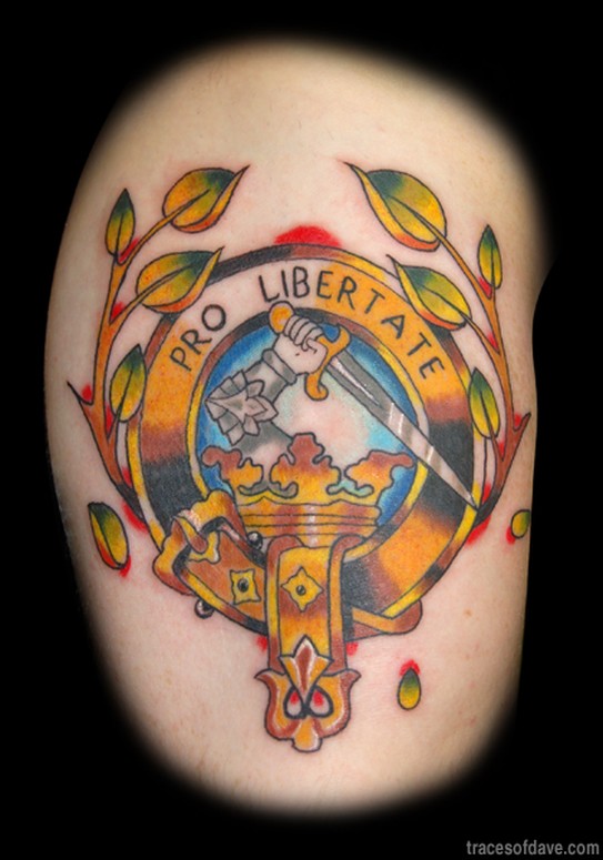 Pro Libertate Traditional by Dave Barton: TattooNOW