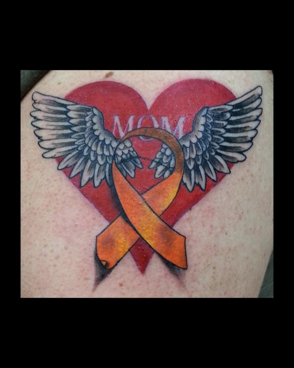 Leukemia Ribbon Tattoos