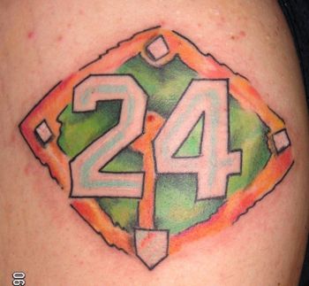 Baseball Diamond Tattoos