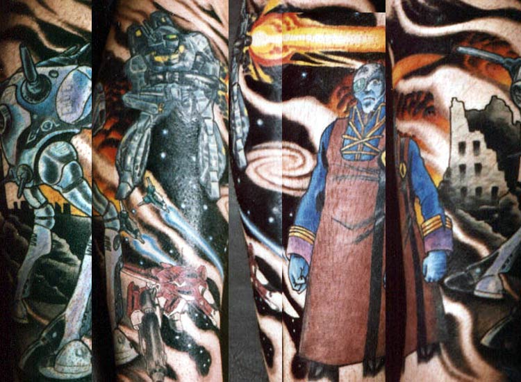 Science Fiction Tattoo