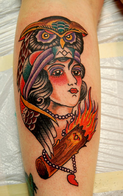 Log Lady by Robert Ryan: TattooNOW