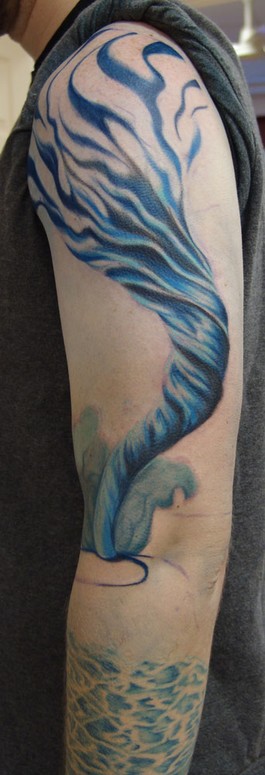 Tornado Tattoo Traditional