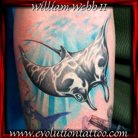 William Webb Evolution Tattoo