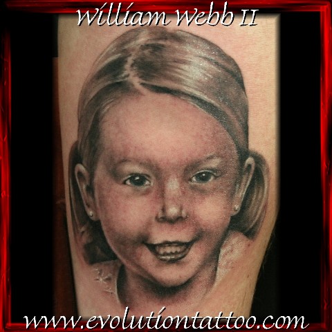 William Webb Evolution Tattoo