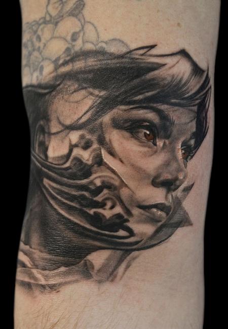 Fading Beauty by Garrett Harper: TattooNOW