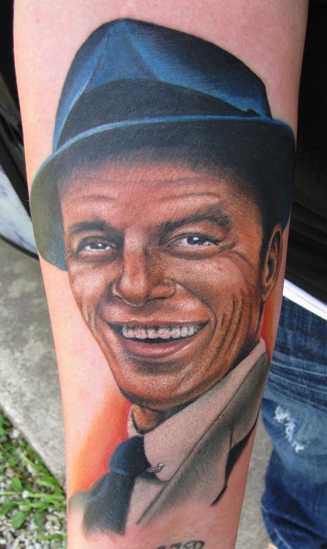 Frank Sinatra by Matthew Davidson: TattooNOW