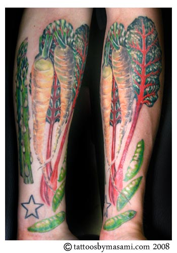 Vegetable Tattoo