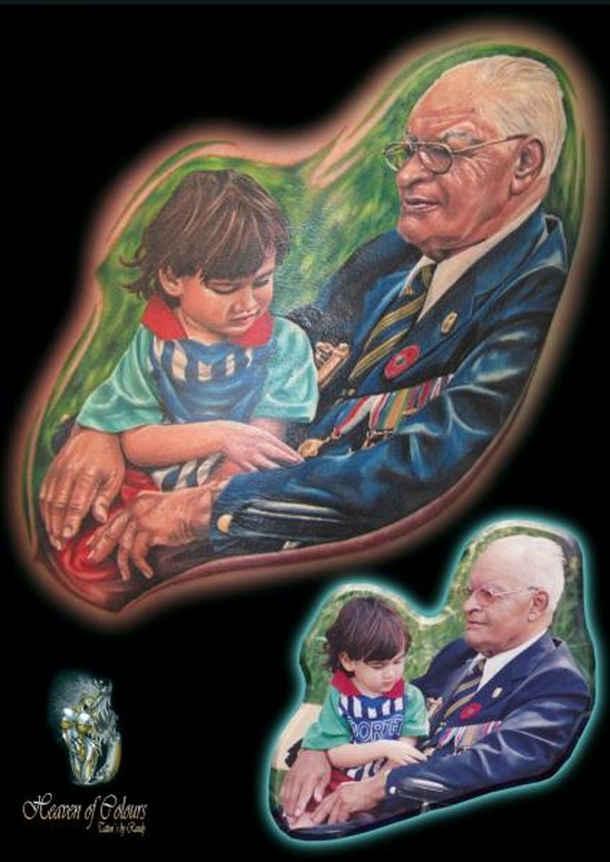 Portrait Tattoo by Randy Engelhard: TattooNOW