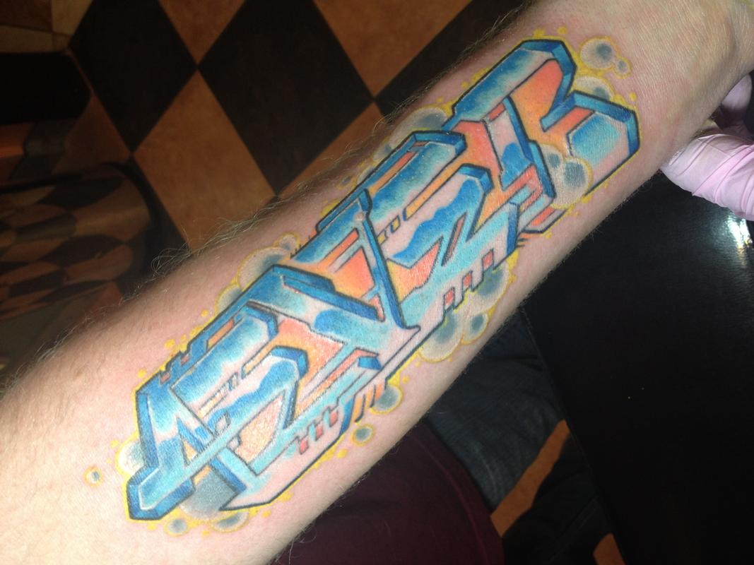 4Ever Graffiti Lettering by Hugo Holguin: TattooNOW