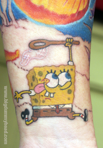 Tattoos Spongebob 8 Incredible Spongebob Tattoos For 2 Friends: