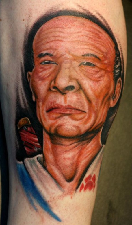 color portrait tattoo by Brian Harris: TattooNOW