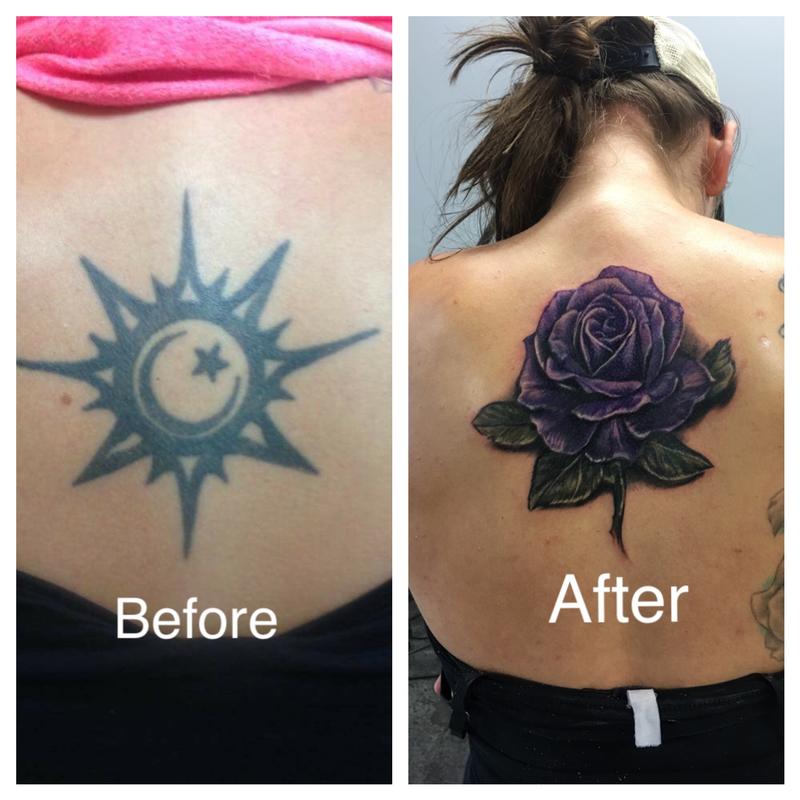 Coverup by Jesse Vickers: TattooNOW