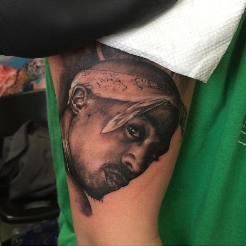 Tupac by Jesse Vickers: TattooNOW