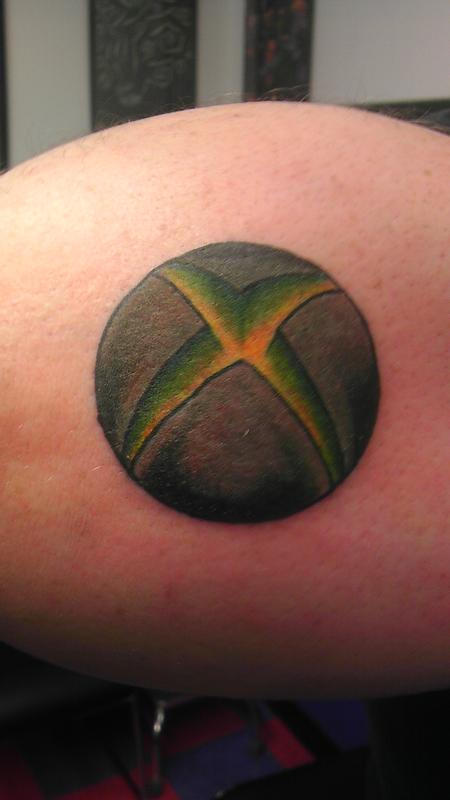xbox logo by Jon Fallows: TattooNOW