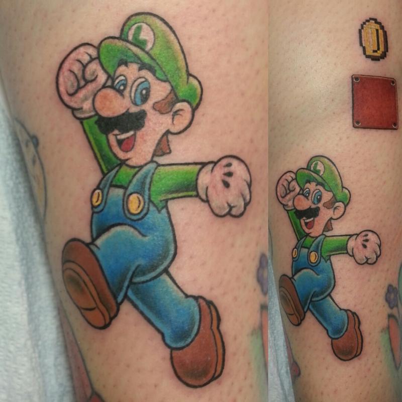 Luigi by Jordan Campbell: TattooNOW