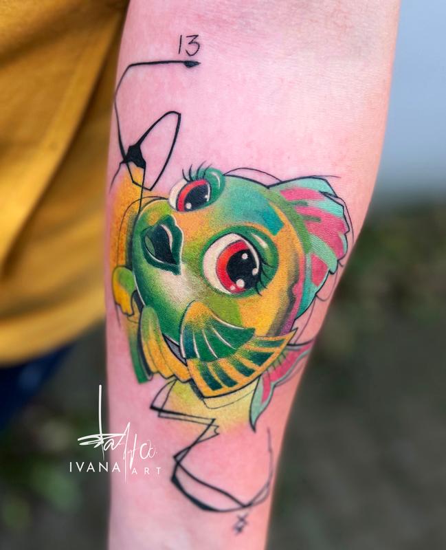 Cute Fish by Ivana Tattoo Art: TattooNOW