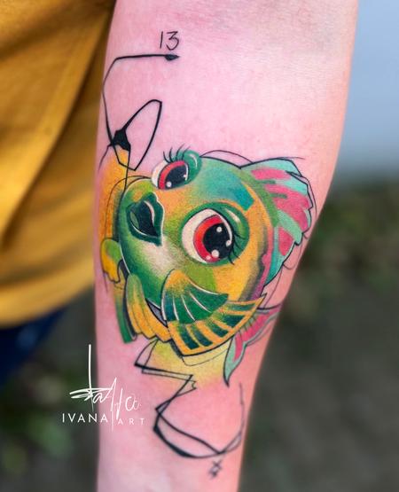 Cute Fish by Ivana Tattoo Art: TattooNOW