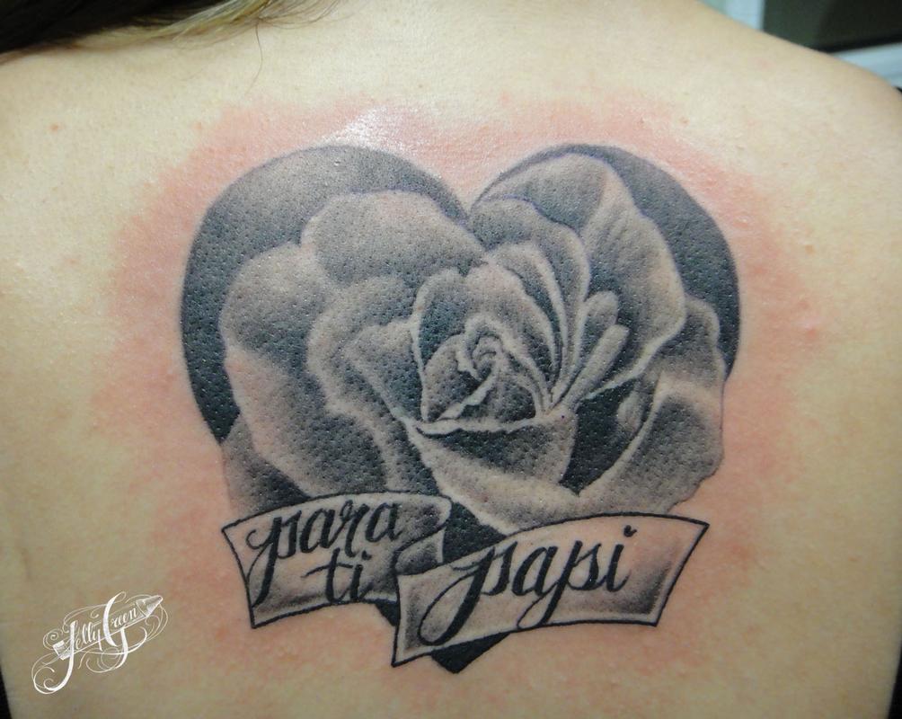 Heart Tattoos With Names Inside