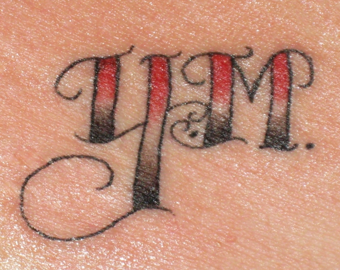 Initials tattoo by Khalil Rivera: TattooNOW