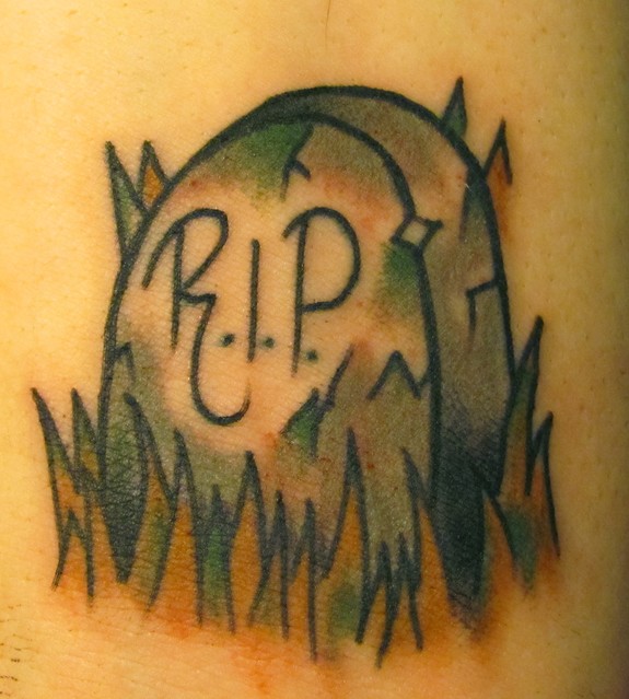 Rip Tombstone Tattoo