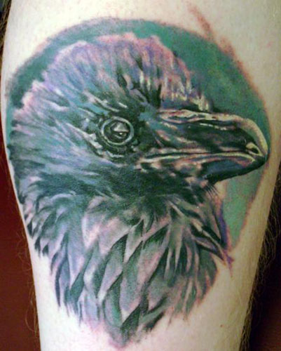 Raven tattoo by Jesse Britten: TattooNOW