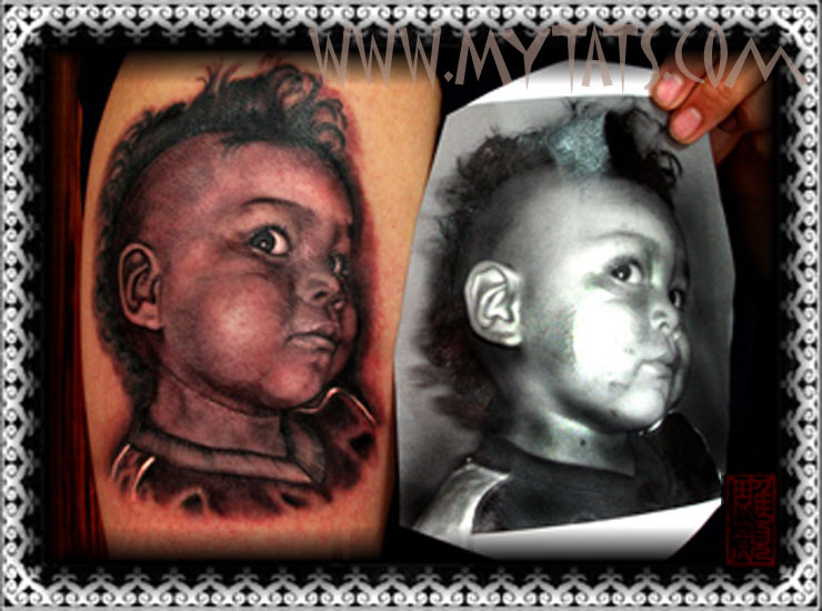Child Portrait by Jess Yen: TattooNOW