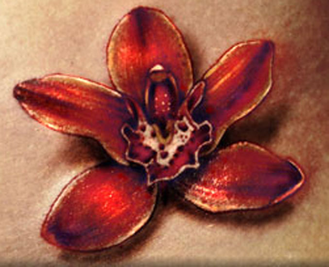 Flower on Hip by Jess Yen: TattooNOW