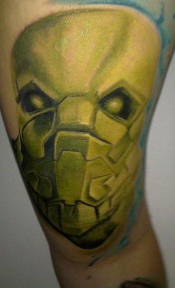 Robot Tattoo by Walter: TattooNOW