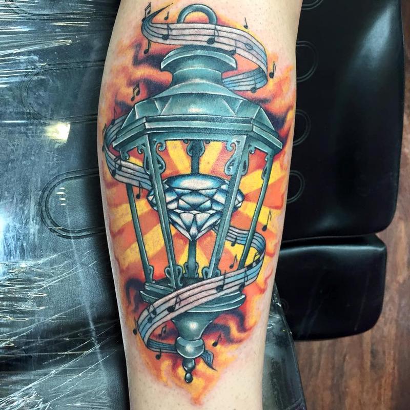 Blue Lantern Tattoo