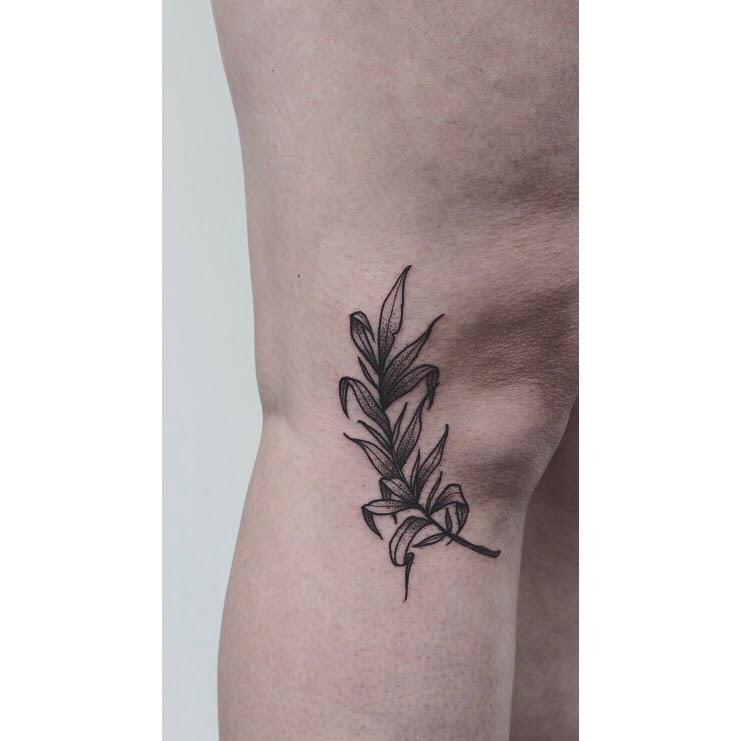 Rosemary Sprig Tattoo