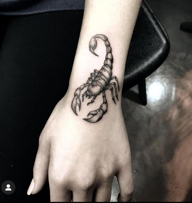 Scorpion Tattoo by Hadley Clark by Marcus Judd: TattooNOW