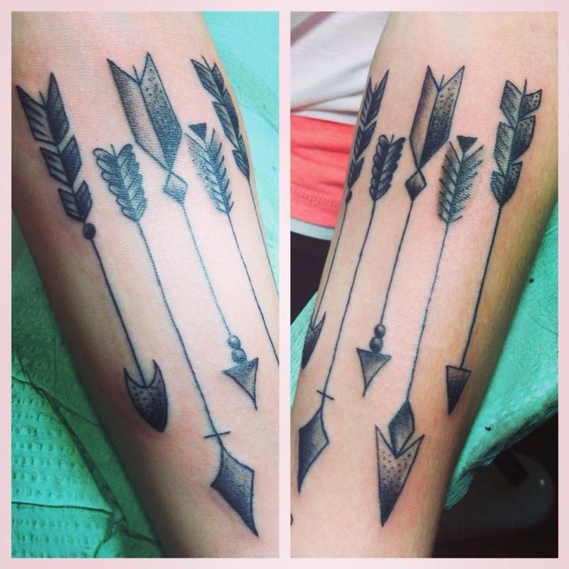 Arrows by Pineapple : TattooNOW