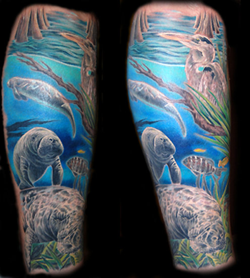 Manatees by Dee Dee: TattooNOW