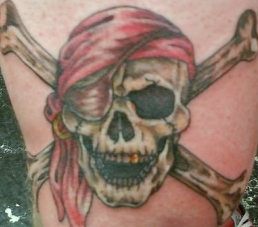 Skull And Crossbones Tattoo
